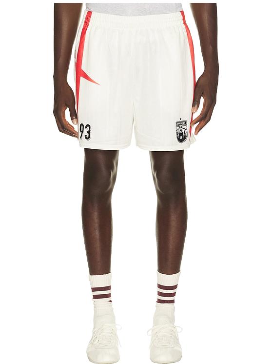 REPRESENT REPRESENT Printed Spike Football Shorts